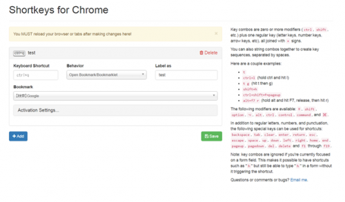 Keyconfigが消えたので代替Chrome拡張機能の使い方とか紹介